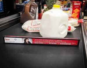 Grocery Store Divider Advertising | Advertising In Supermarkets