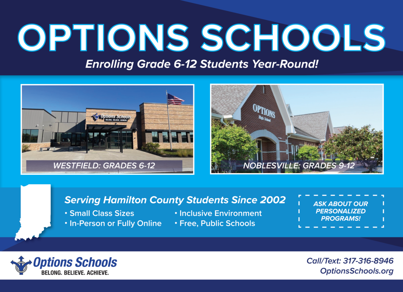 Options Schools - IndoorMedia